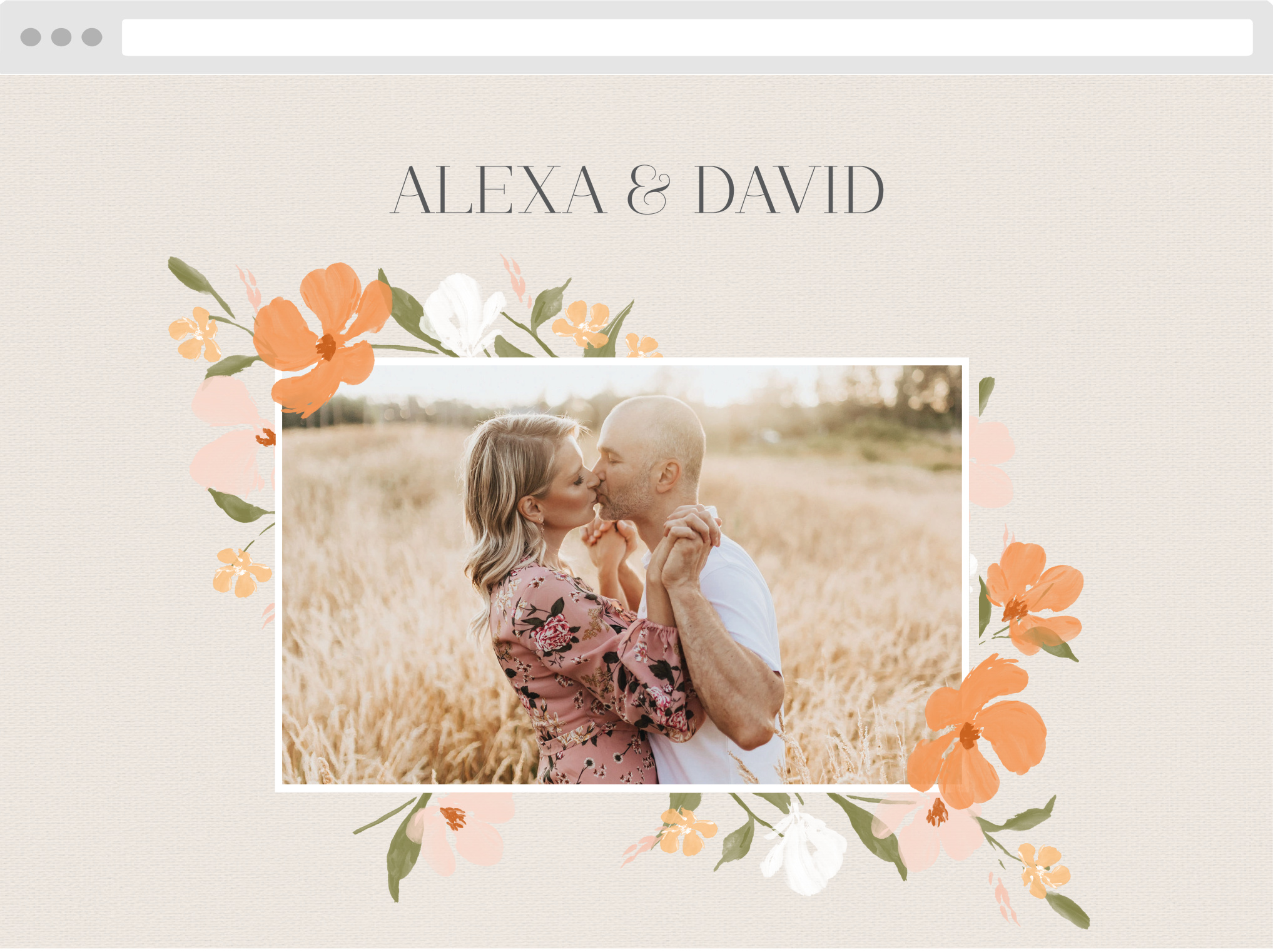 100% Free Wedding Websites | Match Your Colors & Style! - Basic Invite