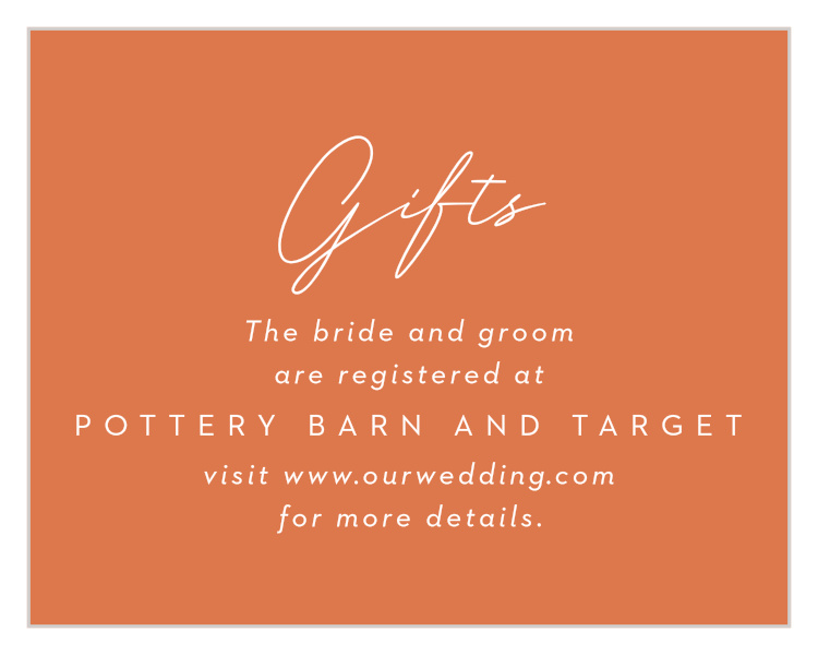 Color Split Registry Cards by Basic Invite