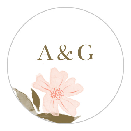 Sprint Bounty Wedding Stickers by Basic Invite