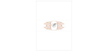 Fancy Filigree Wedding Invitations by Basic Invite