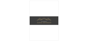 Ornate Baroque Wedding Invitations by Basic Invite