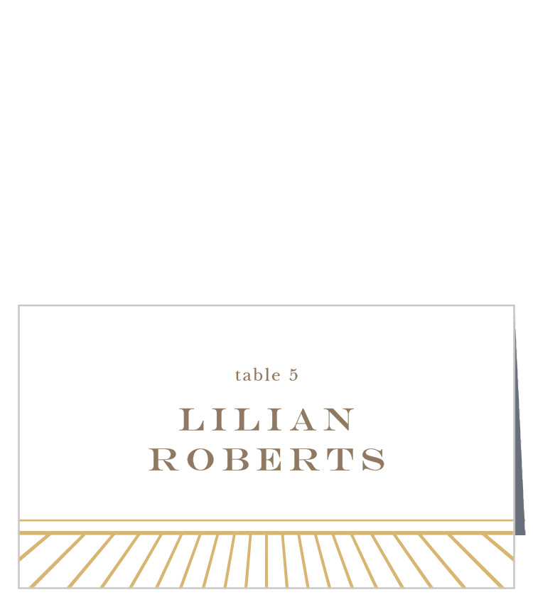 Shining Light LDS Place Cards by Basic Invite