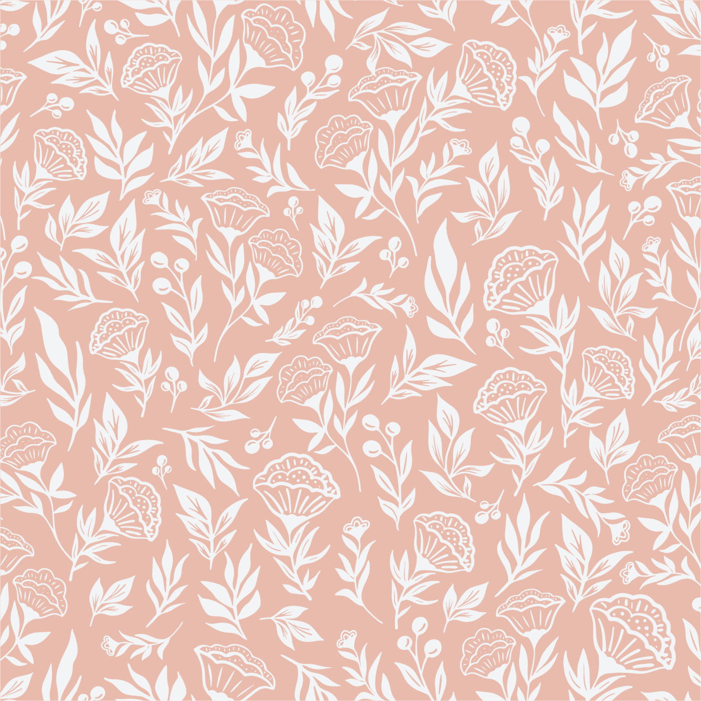 Native Plants Peel and Stick Wallpaper | Love vs. Design
