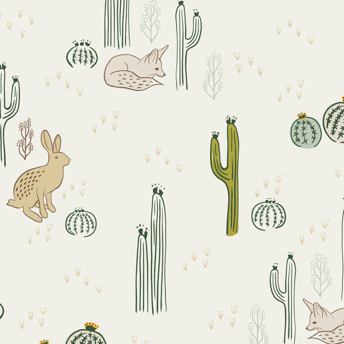 Desert Delights Peel and Stick Removable Wallpaper | Love vs. Design