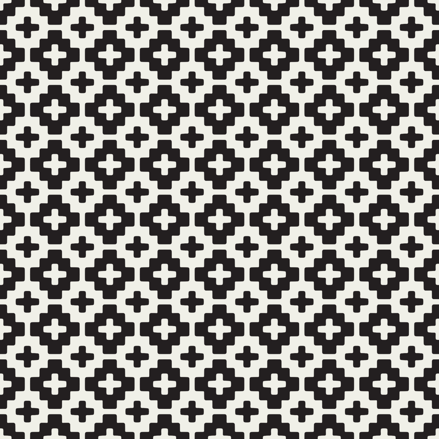 Dense Cross Tiles Peel and Stick Wallpaper | Love vs. Design