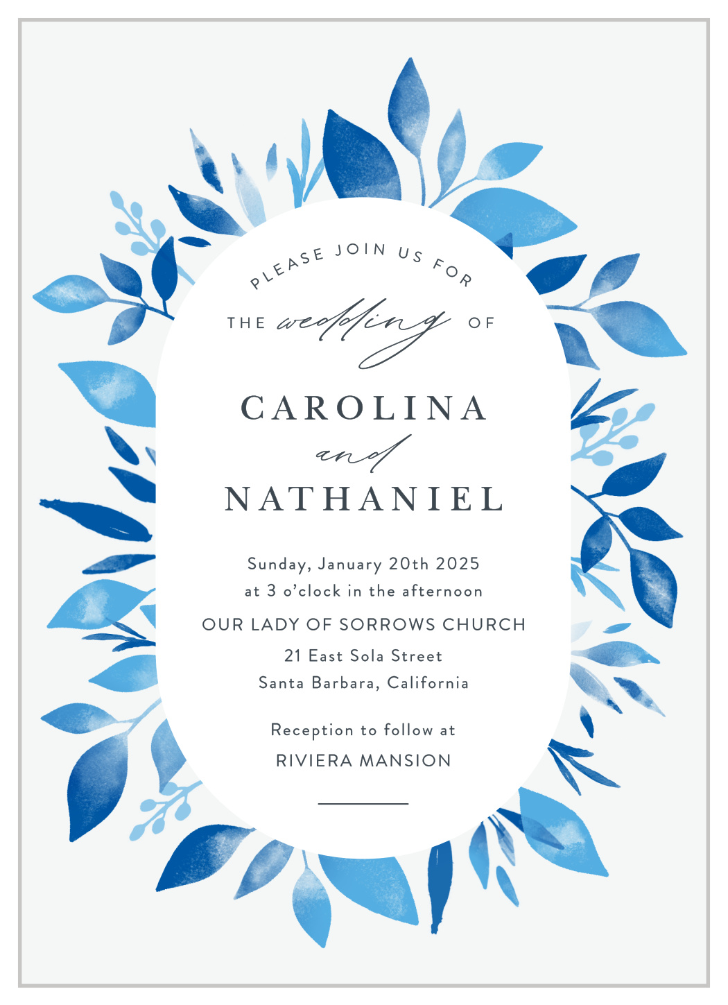 Botanic Love Wedding Invitations by Basic Invite