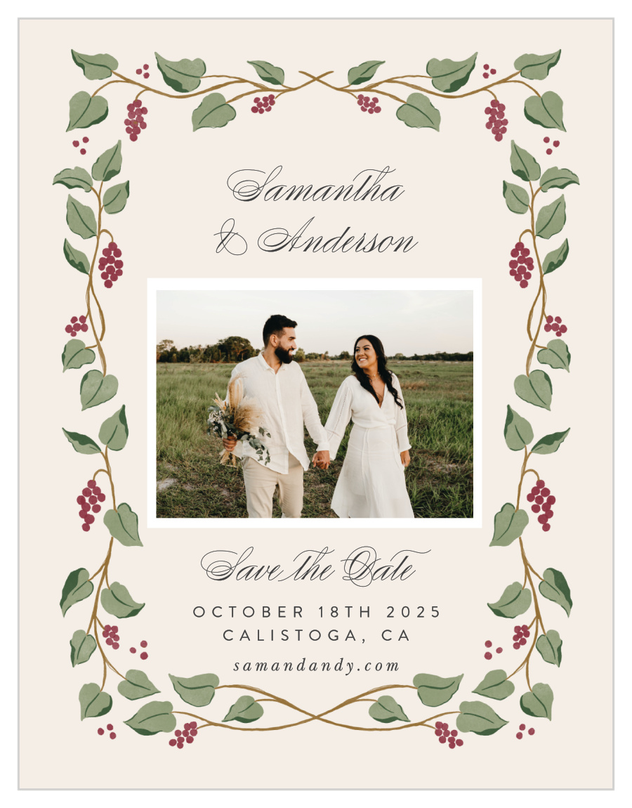 Vineyard Vines Save the Date Cards by Basic Invite