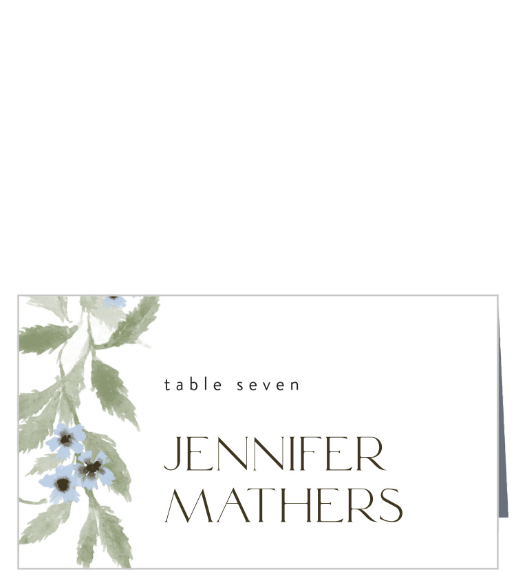 In Alignment Place Cards by Basic Invite