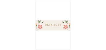 Foraged Florals Wedding Invitations by Basic Invite
