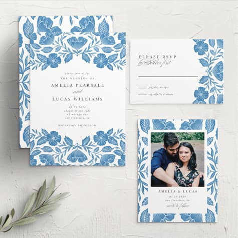 Fall in Love Wedding Invitations by Basic Invite