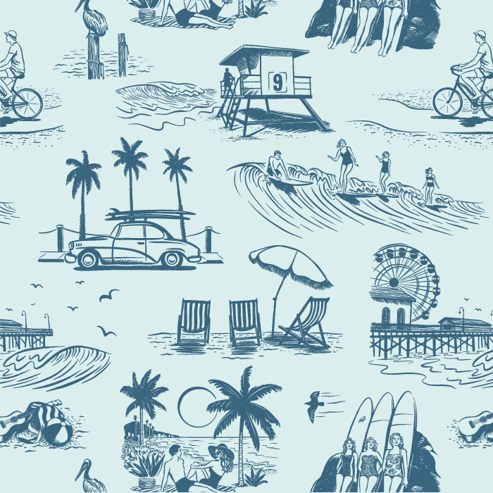 Navy Blue Wallpapers | Peel & Stick + Prepasted Options