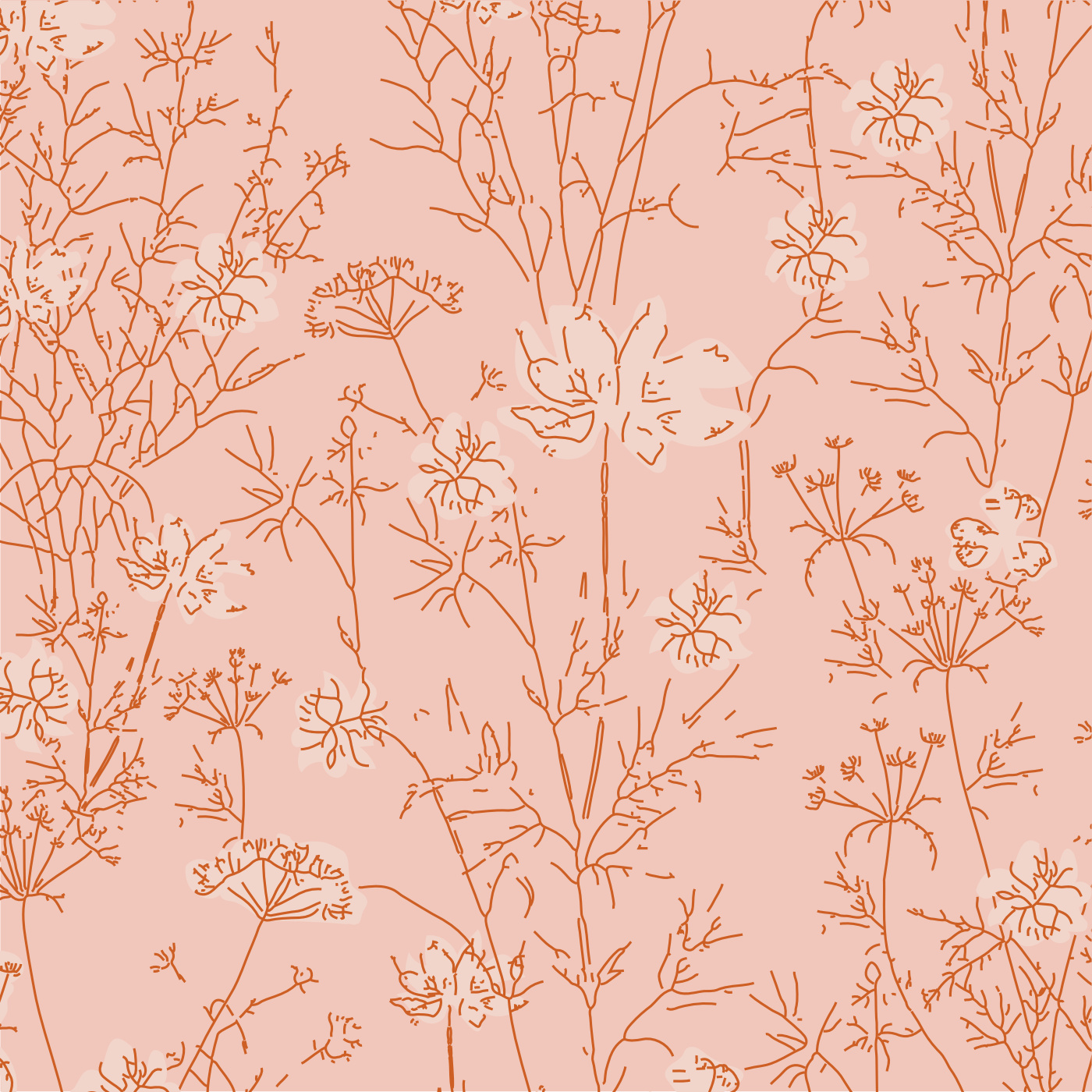 Wildflower Thicket Peel and Stick Wallpaper | Love vs. Design