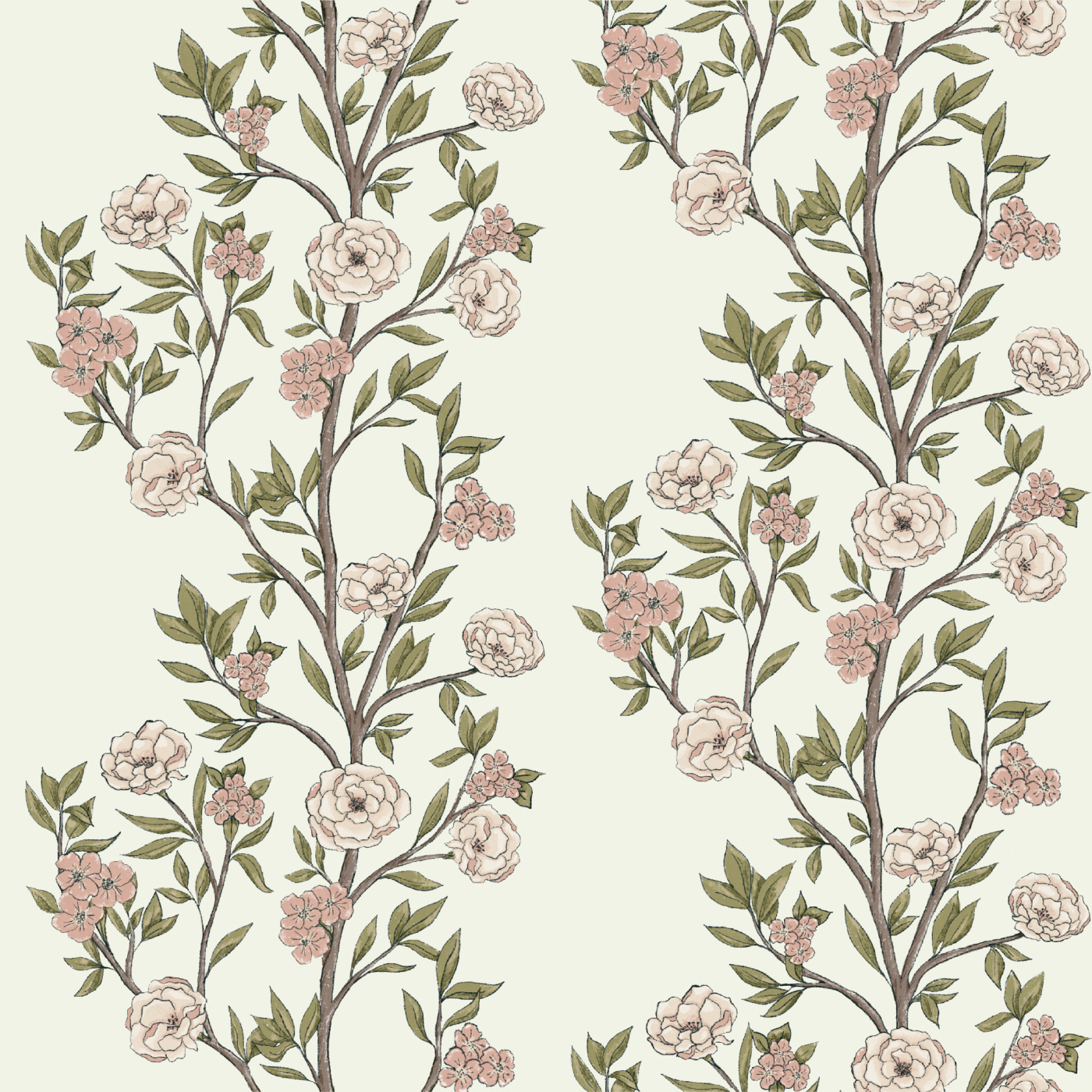 Robin & Vines Peel and Stick Removable Wallpaper | Love vs. Design