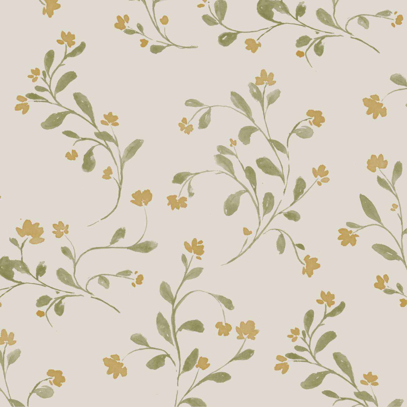 Linnea Flowers Peel and Stick Removable Wallpaper | Love vs. Design