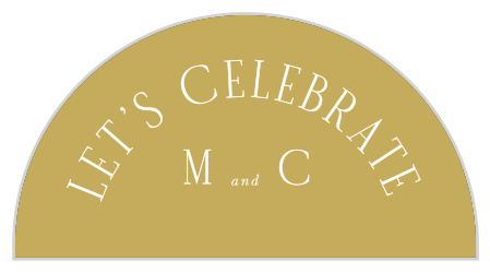 Type Arch Wedding Arch Invitations by Basic Invite