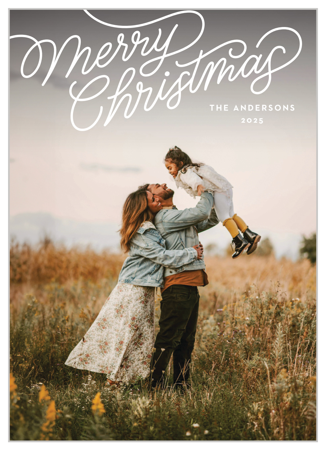 Handwritten Wishes Christmas Cards by Basic Invite