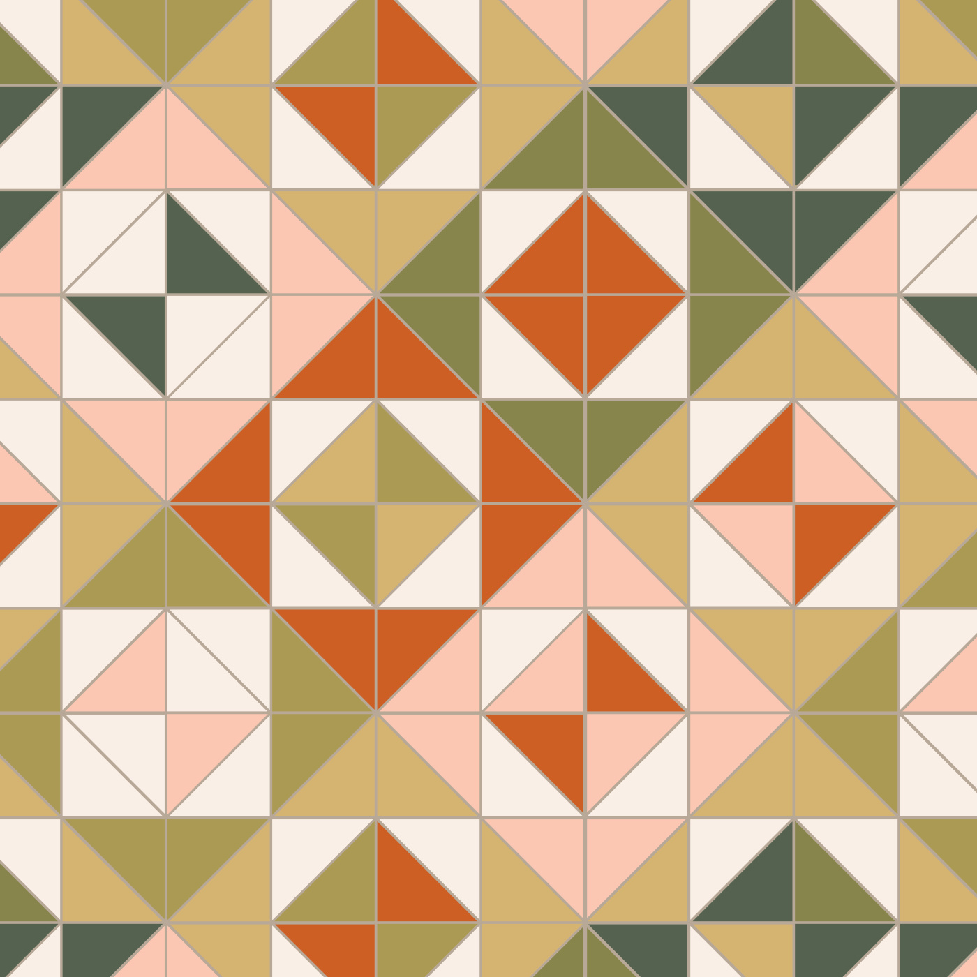Triangle Play Peel And Stick Removable Wallpaper | Love vs. Design