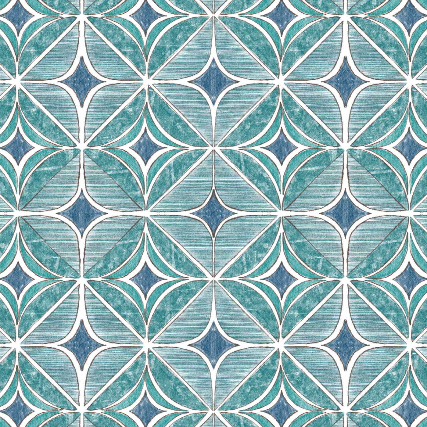 Emerald Grid Peel And Stick Removable Wallpaper | Love vs. Design