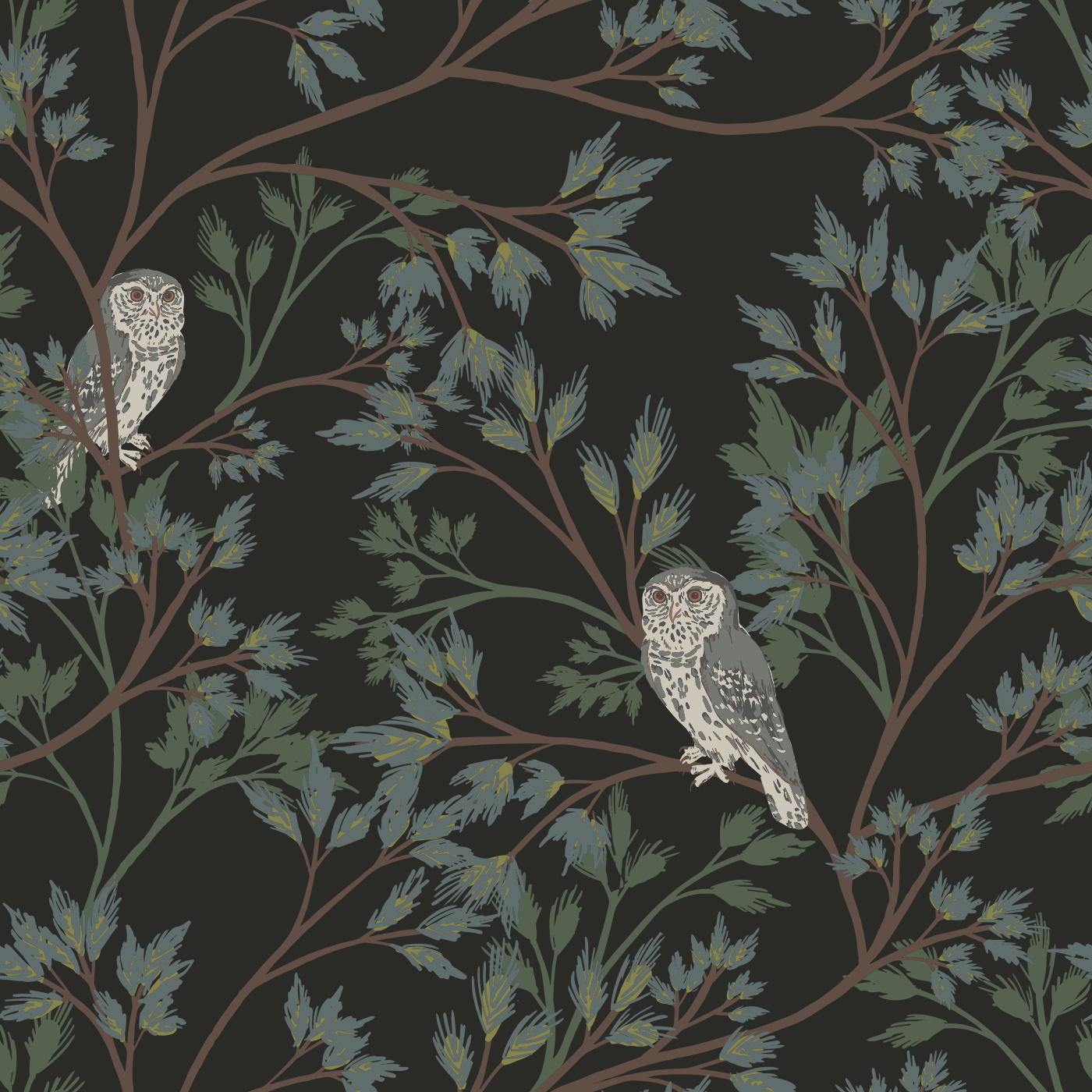 Herons in the Lake Peel And Stick Removable Wallpaper | Love vs. Design