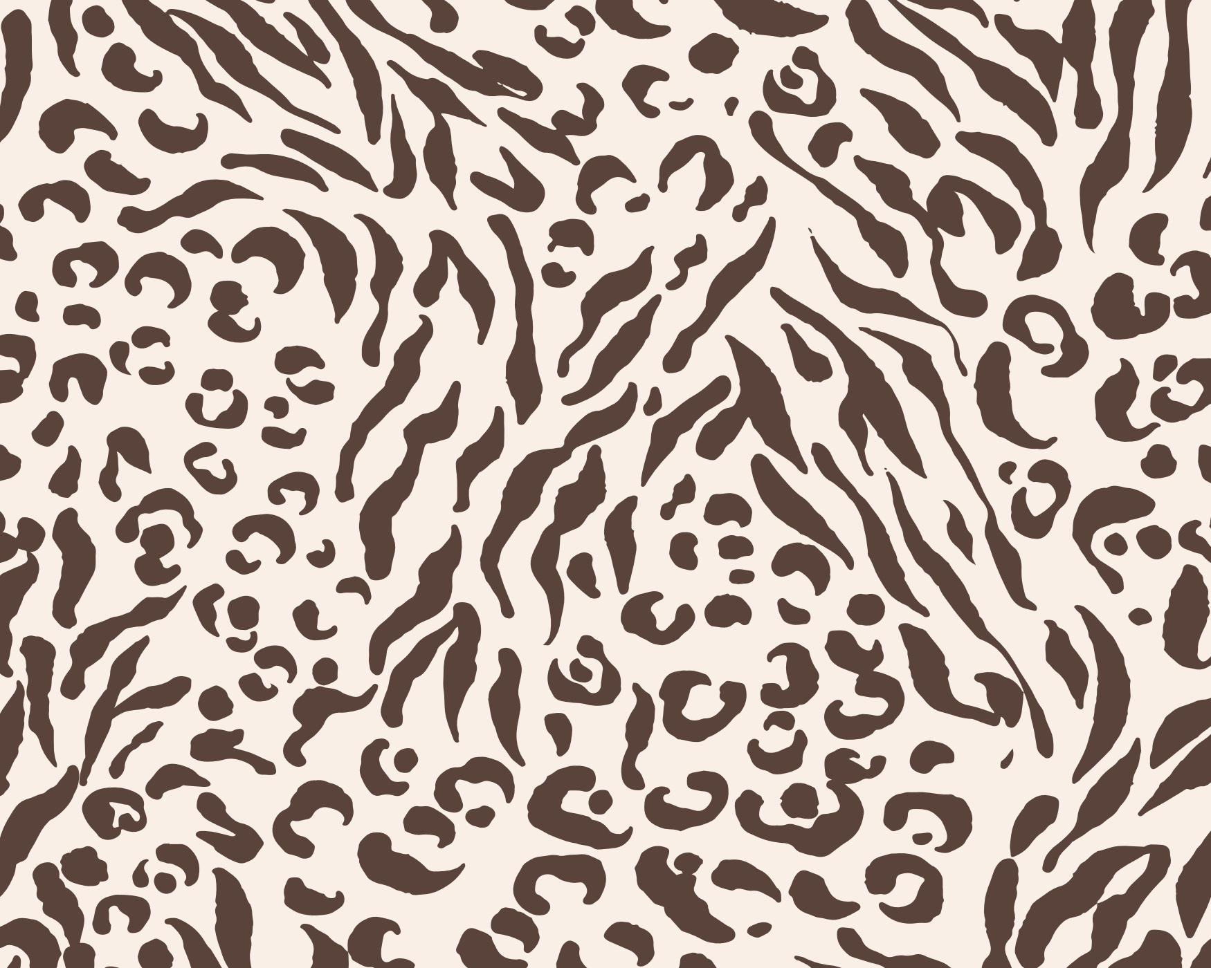 Wildcat Print Peel & Stick Mural by Love vs. Design