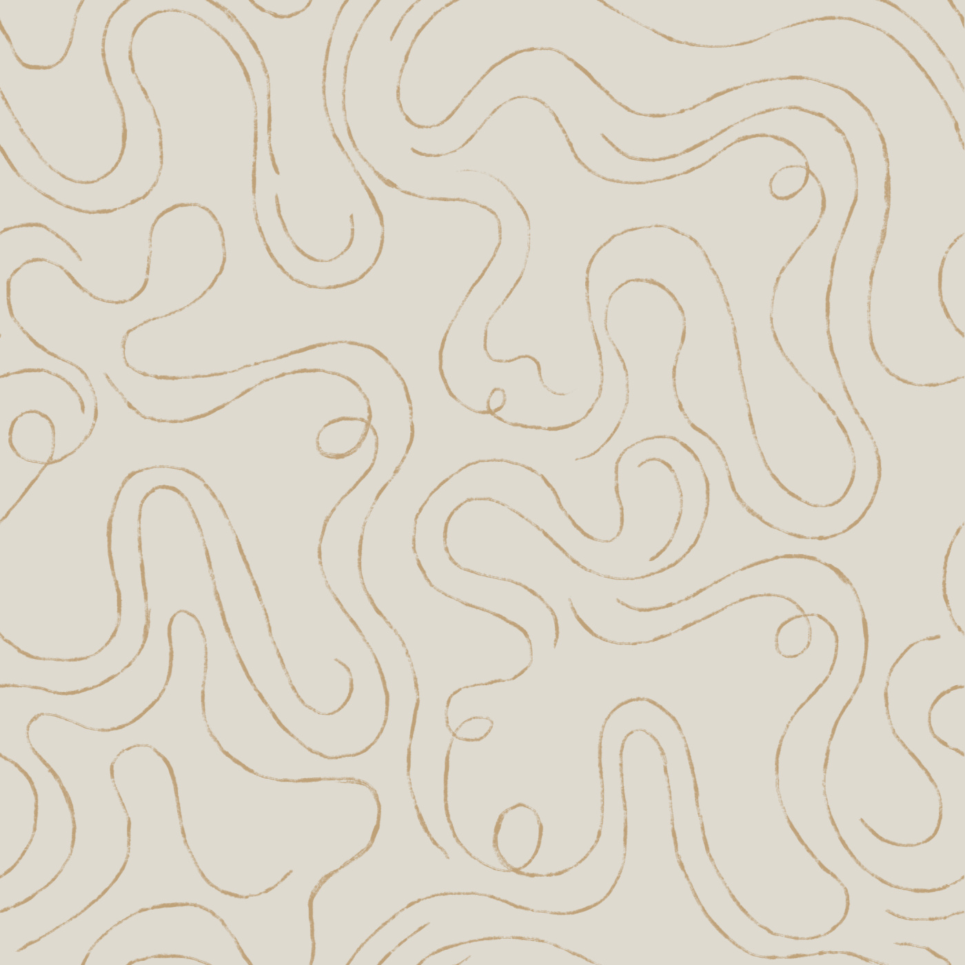 Swirling Lines Peel And Stick Removable Wallpaper | Love vs. Design