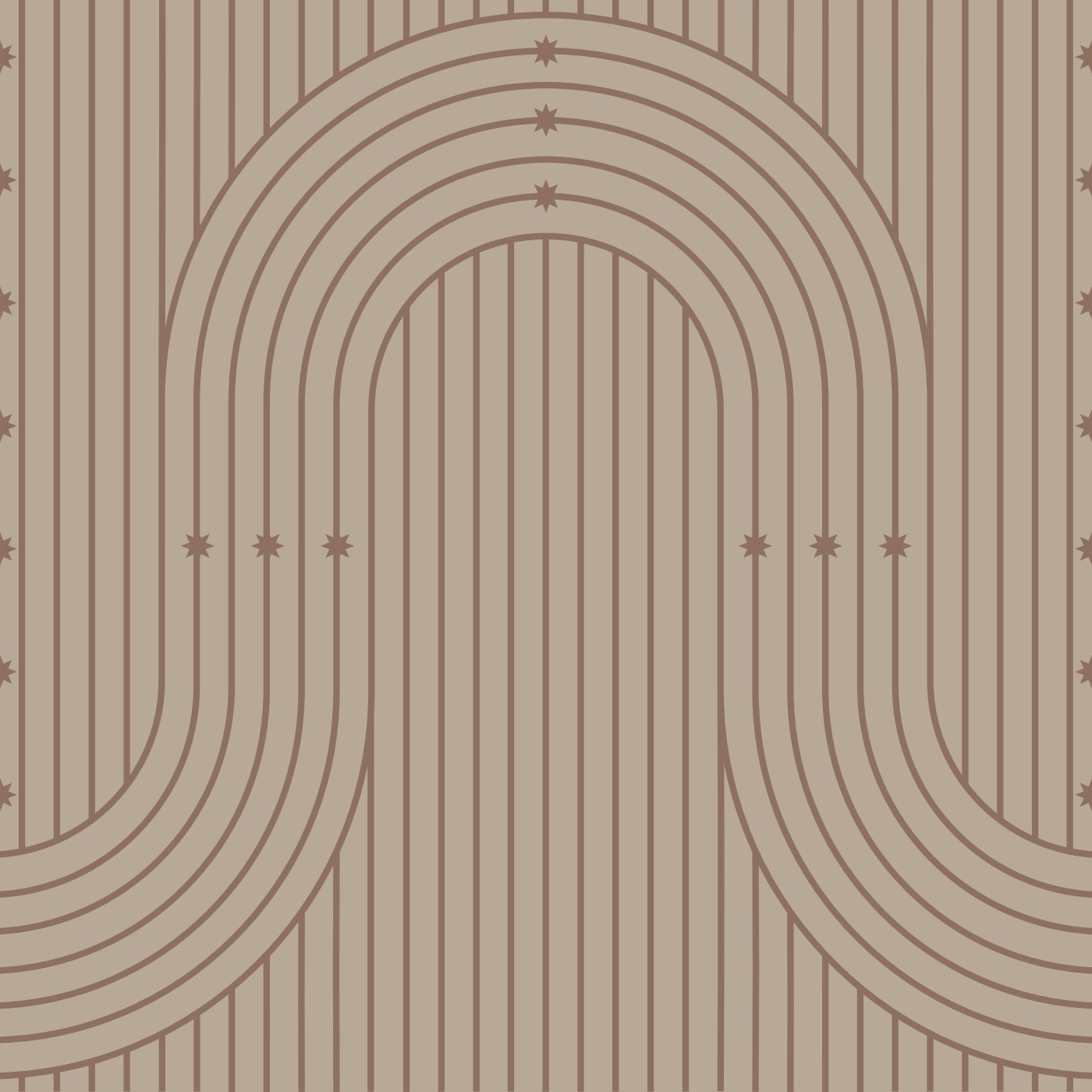 Arched Lines Peel And Stick Removable Wallpaper | Love vs. Design