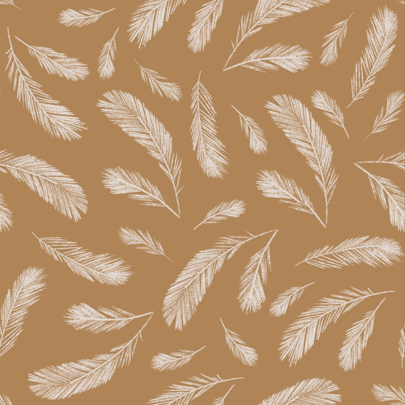 Soft Feathers Peel and Stick Removable Wallpaper | Love vs. Design