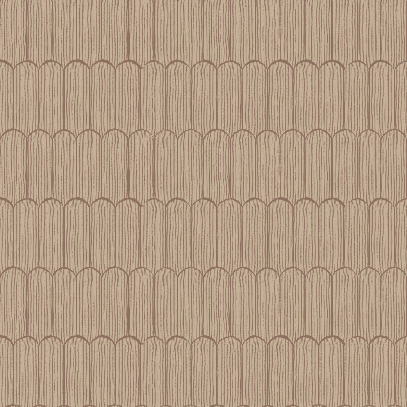 Textured Scallops Peel and Stick Removable Wallpaper | Love vs. Design