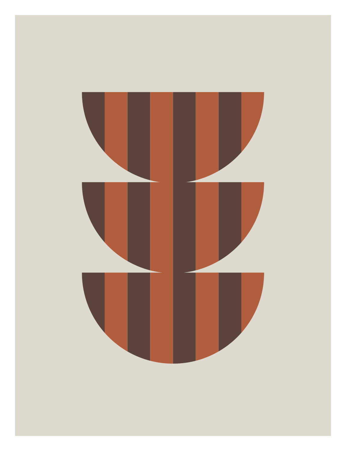 Mod Forms Two Art Print | Love vs. Design