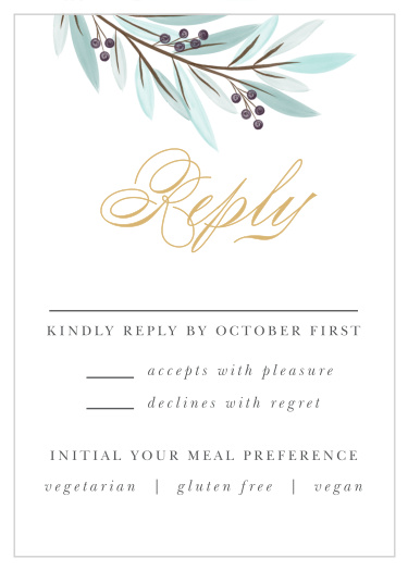 Geometric Union Wedding Invitations by Basic Invite