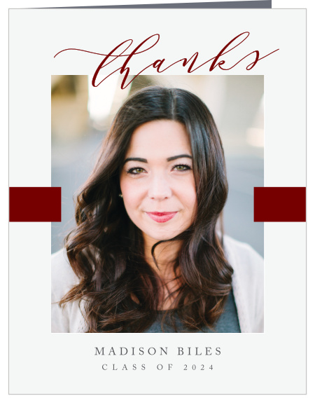 Picture Stack Graduation Announcements by Basic Invite