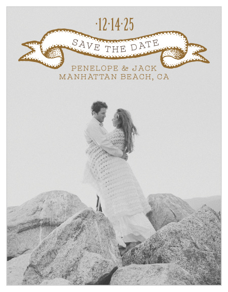 Fly Away Save the Date Magnets by Basic Invite