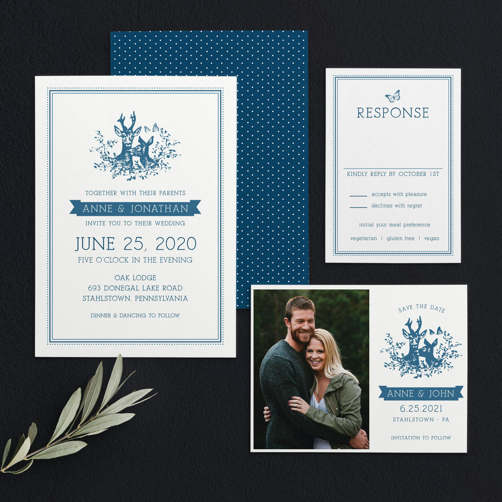 My Dear Wedding Invitations by Basic Invite