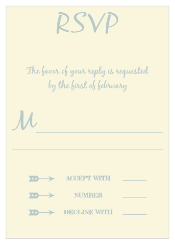 In Cursive Wedding Invitations