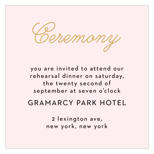 Sweetheart Script Direction Cards