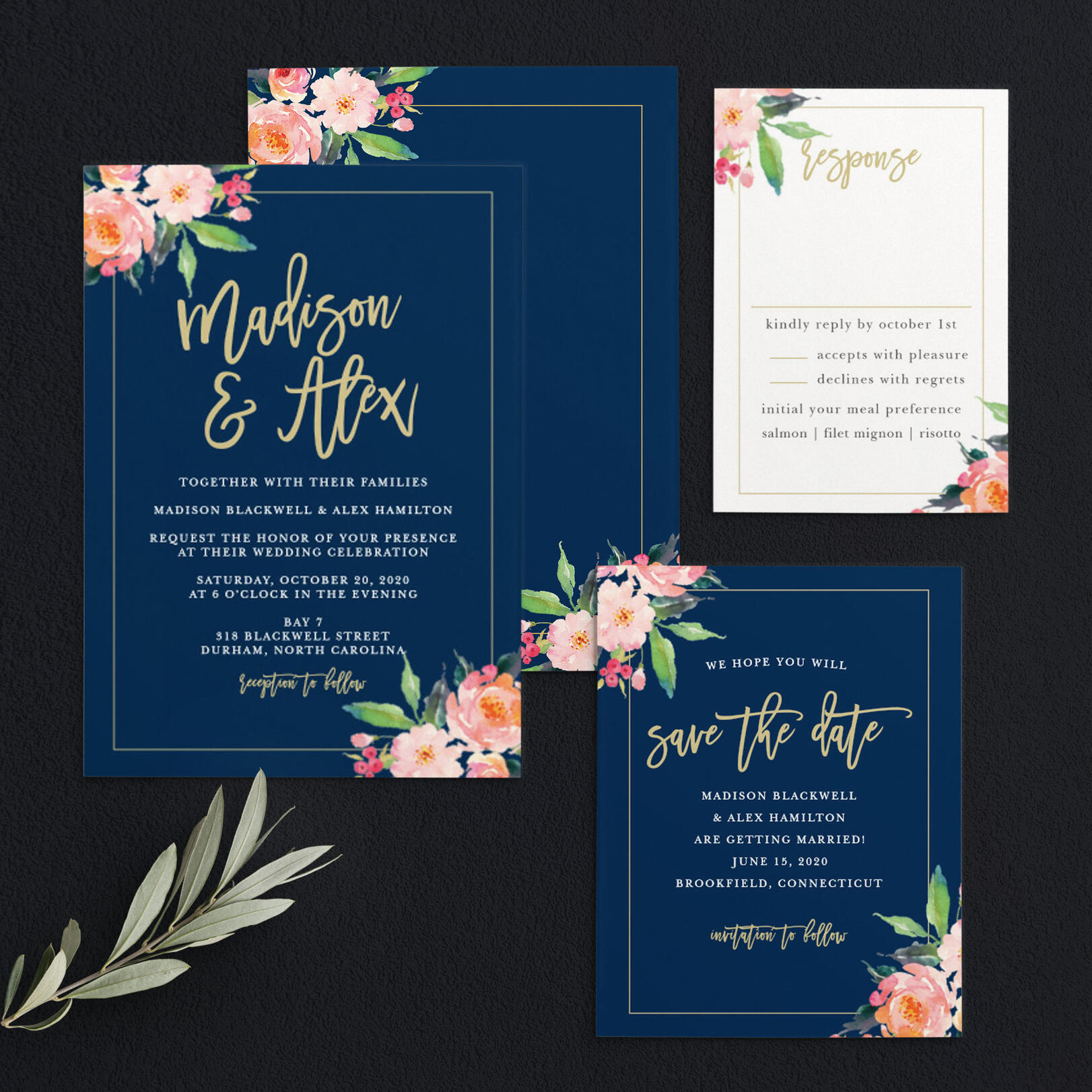 Standing Ovation Wedding Invitations by Basic Invites