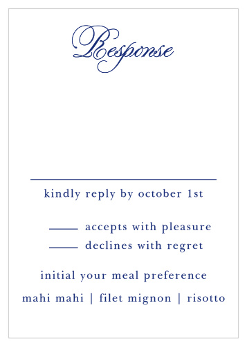 Preppy Stripe Wedding Invitations by Basic Invite