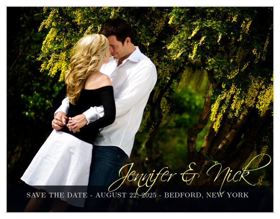 Forever Modern Save the Date Magnets by Basic Invite