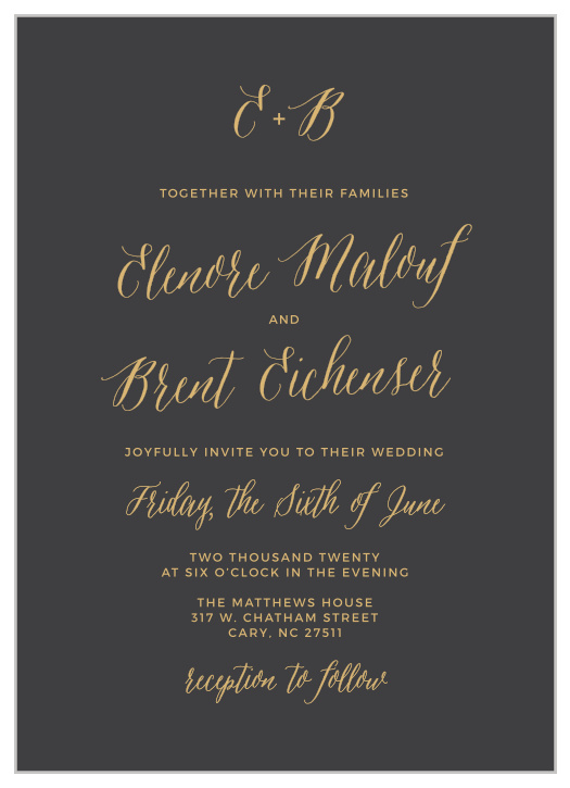 Rustic Wedding Invitations - Match Your Color & Style Free!