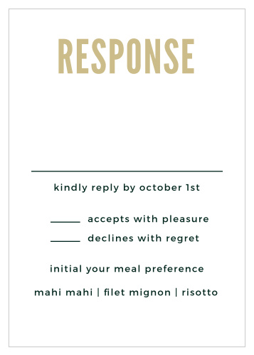 Modern Appeal Wedding Invitations