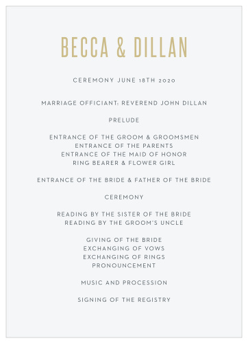 Classy Confetti Wedding Invitations