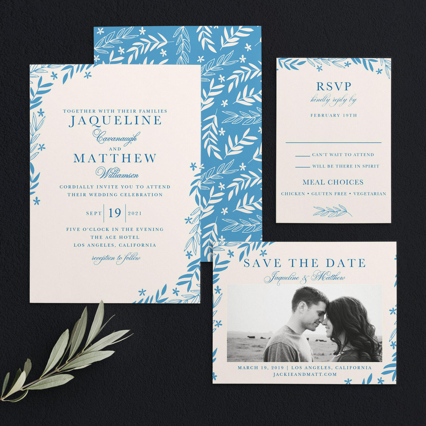 Spring Garden Wedding Invitations by Basic Invite