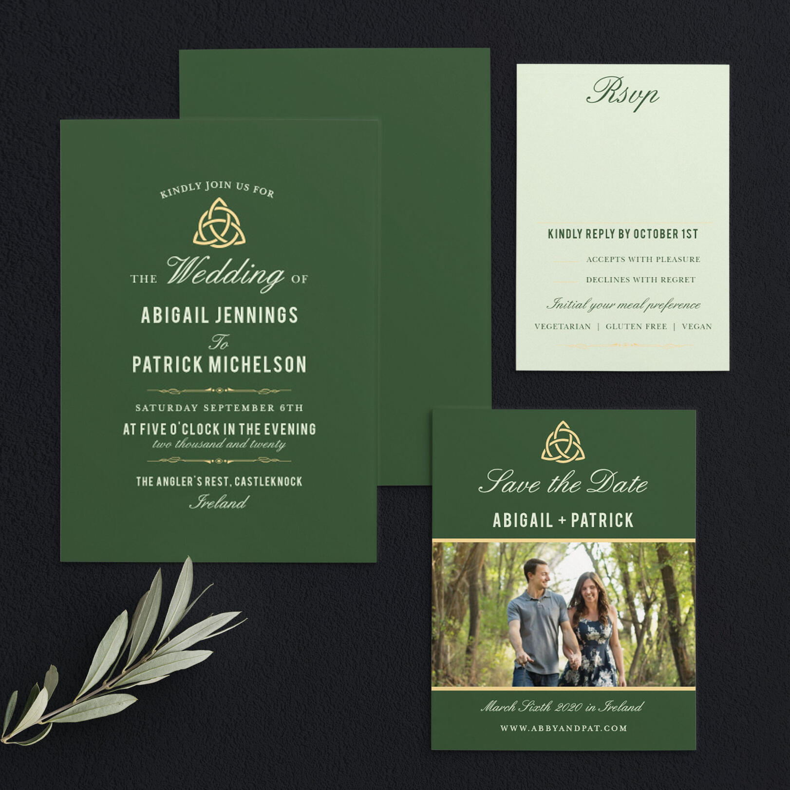 Celtic Dream Wedding Invitations by Basic Invite