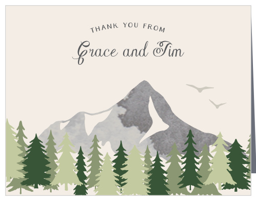 Forest Escape Wedding Invitations by Basic Invite