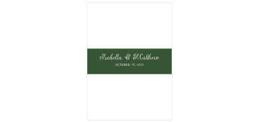 Forest Escape Wedding Invitations by Basic Invite