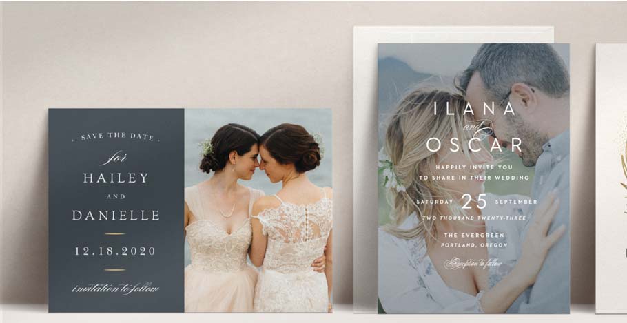 Photo Wedding Invitations As Low As 72¢ Per Card