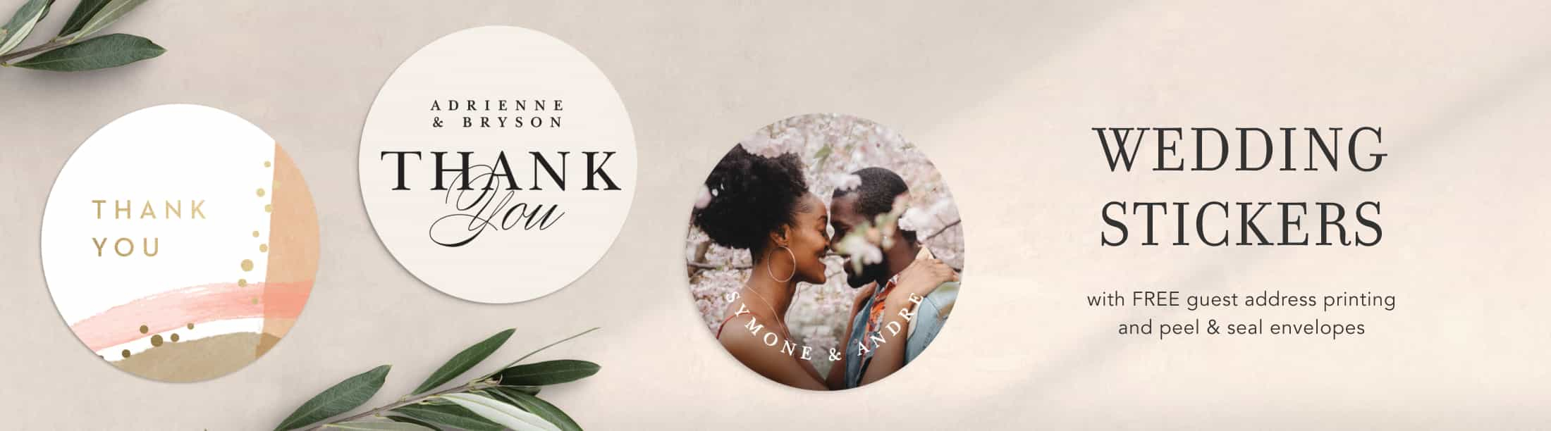 Envelope, Favor, & Gift Tag Stickers by Basic Invite, Color Yellow