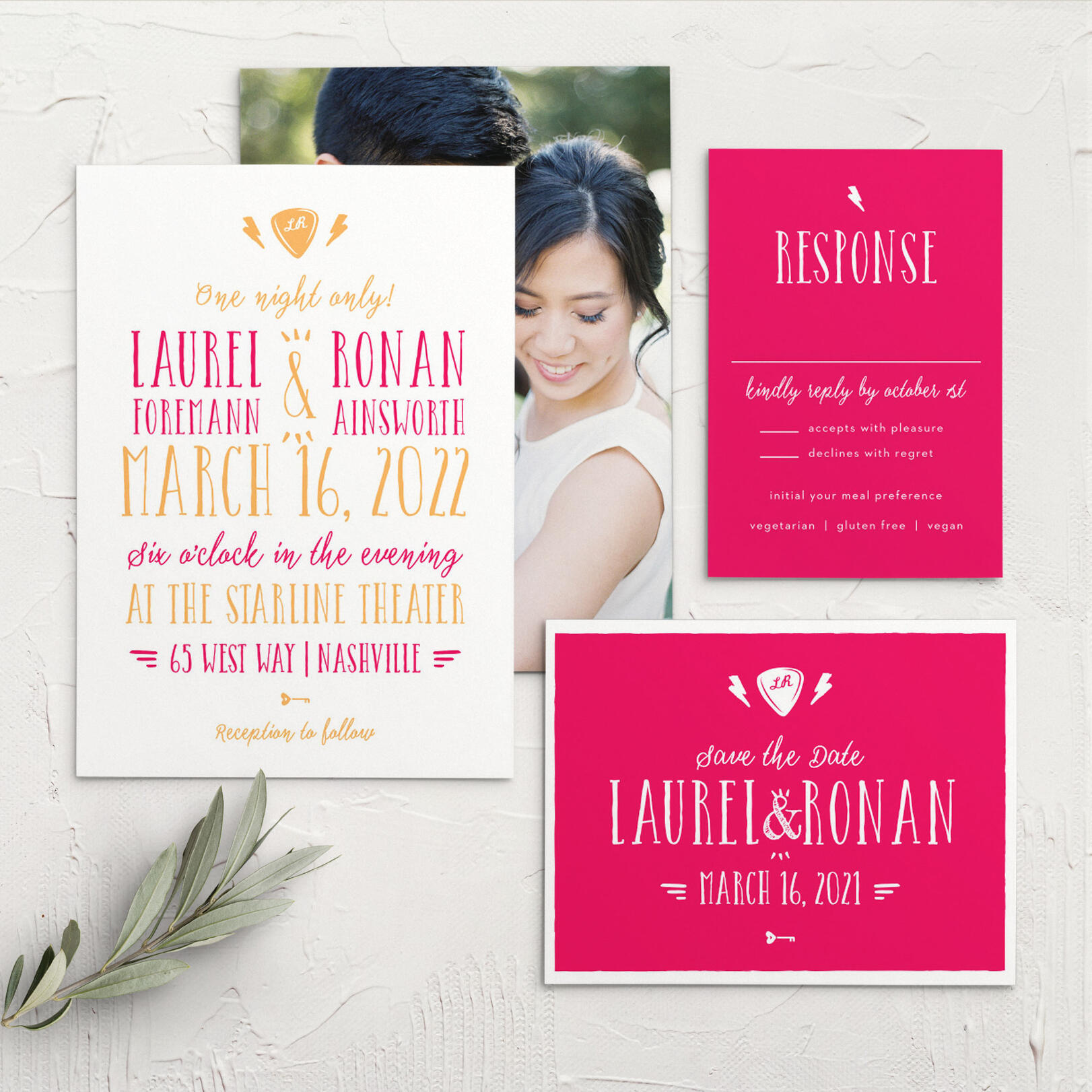 Cupid's Keys Wedding Invitations by Basic Invite