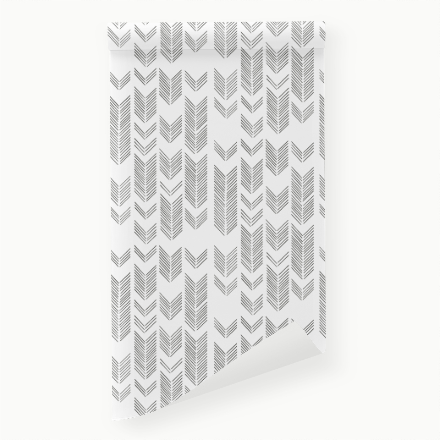 Silver Chevron Wallpaper