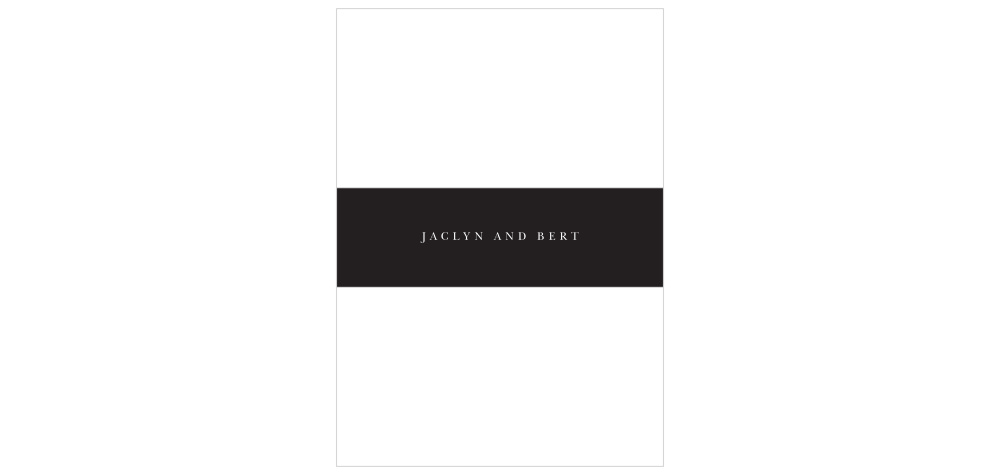 Classic Photo Wedding Belly Bands by Basic Invite